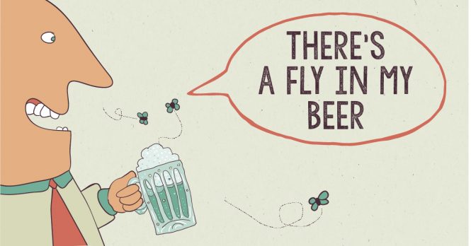 There's a fly in my beer: When is it OK to send a beer back? - The ...